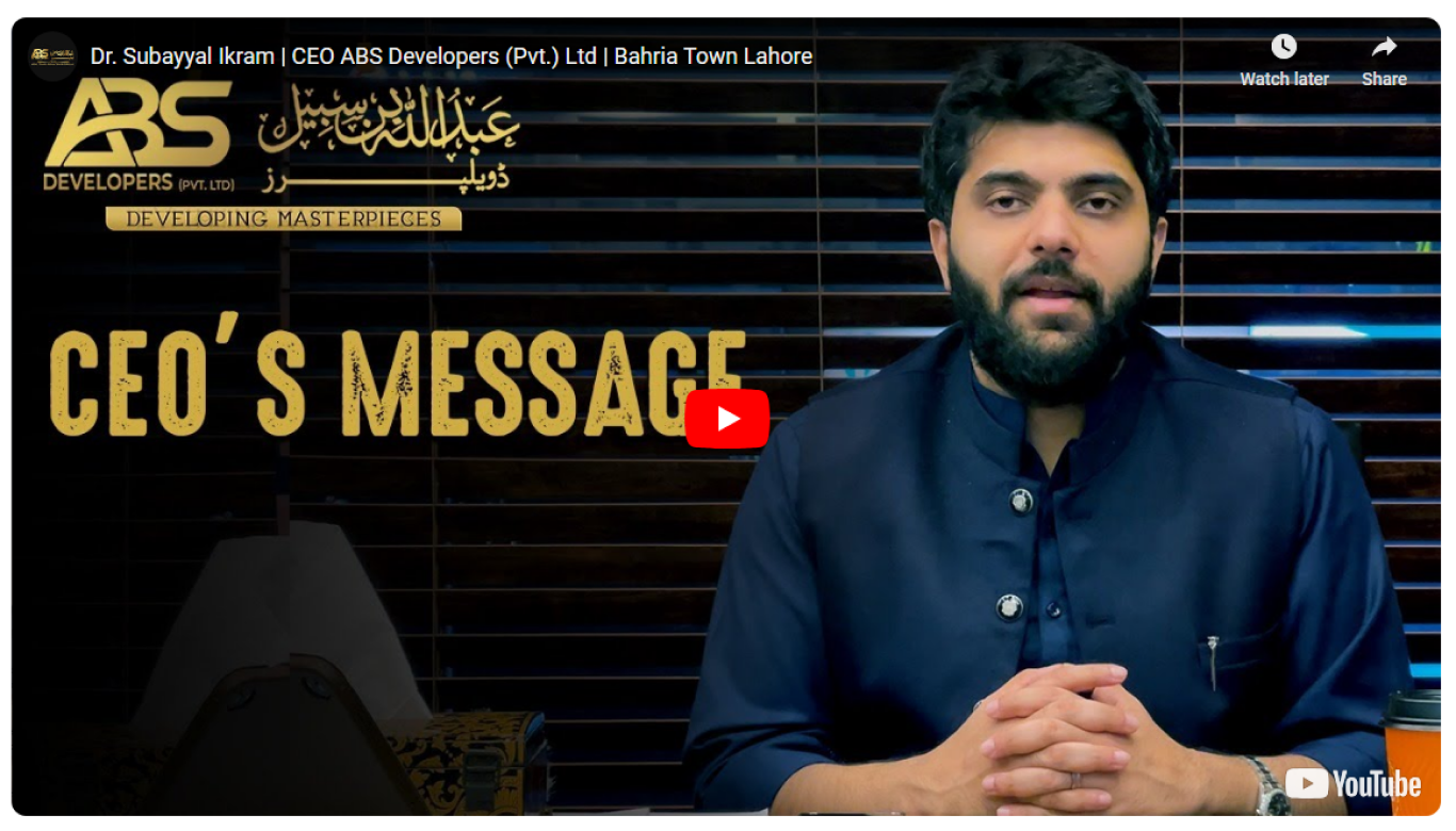 Premier Real Estate Developers in Lahore – ABS Developers